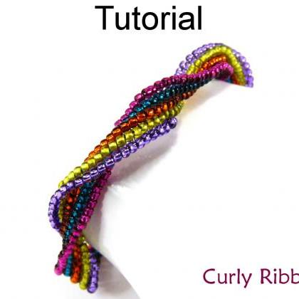 Beading Tutorial Pattern Bracelet - Square Stitch - Simple Bead ...