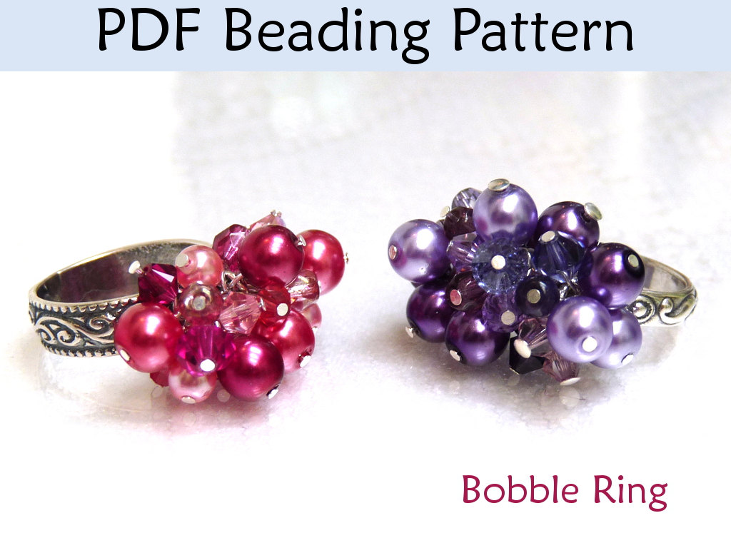 Beading Tutorial Pattern Ring - Wire Working Project - Simple Bead ...
