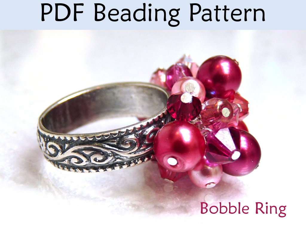 Beading Tutorial Pattern Ring - Wire Working Project - Simple Bead ...