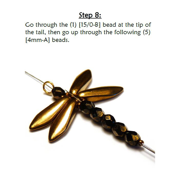 Beading Tutorial Pattern Necklace - Simple Bead Patterns - Dragonfly ...