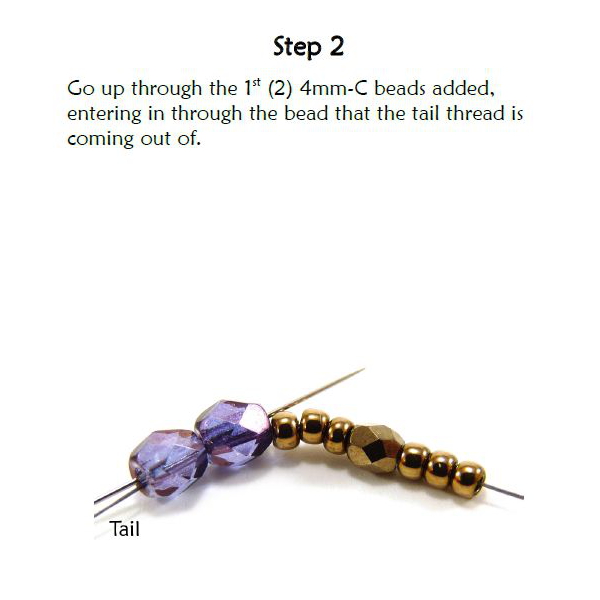 Beading Tutorial Pattern Bracelet - Flat Spiral Stitch - Simple Bead ...