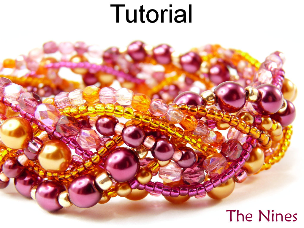 Beading Tutorial Bracelet - Braided Multi-strand Jewelry Making Instructions - Simple Bead ...