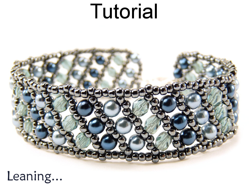 Beading Tutorial Pattern Bracelet - Flat Russian Spiral Stitch - Simple ...