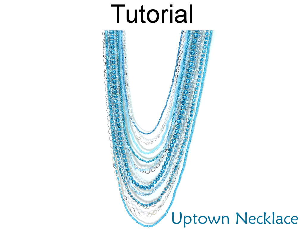 Beading Tutorial Pattern Long Multi-strand Necklace - Bead Stringing ...