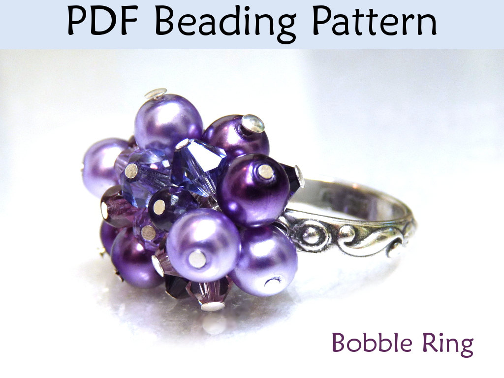 Beading Tutorial Pattern Ring - Wire Working Project - Simple Bead ...