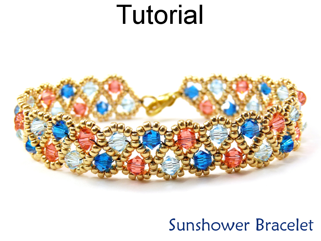 Beading Tutorial Pattern Bracelet - Jewelry Making Crystal Bracelet ...