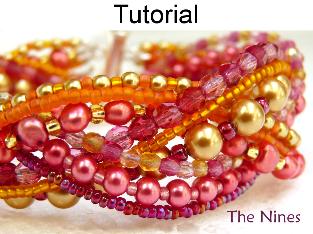 Beading Tutorial Bracelet - Braided Multi-strand Jewelry Making ...