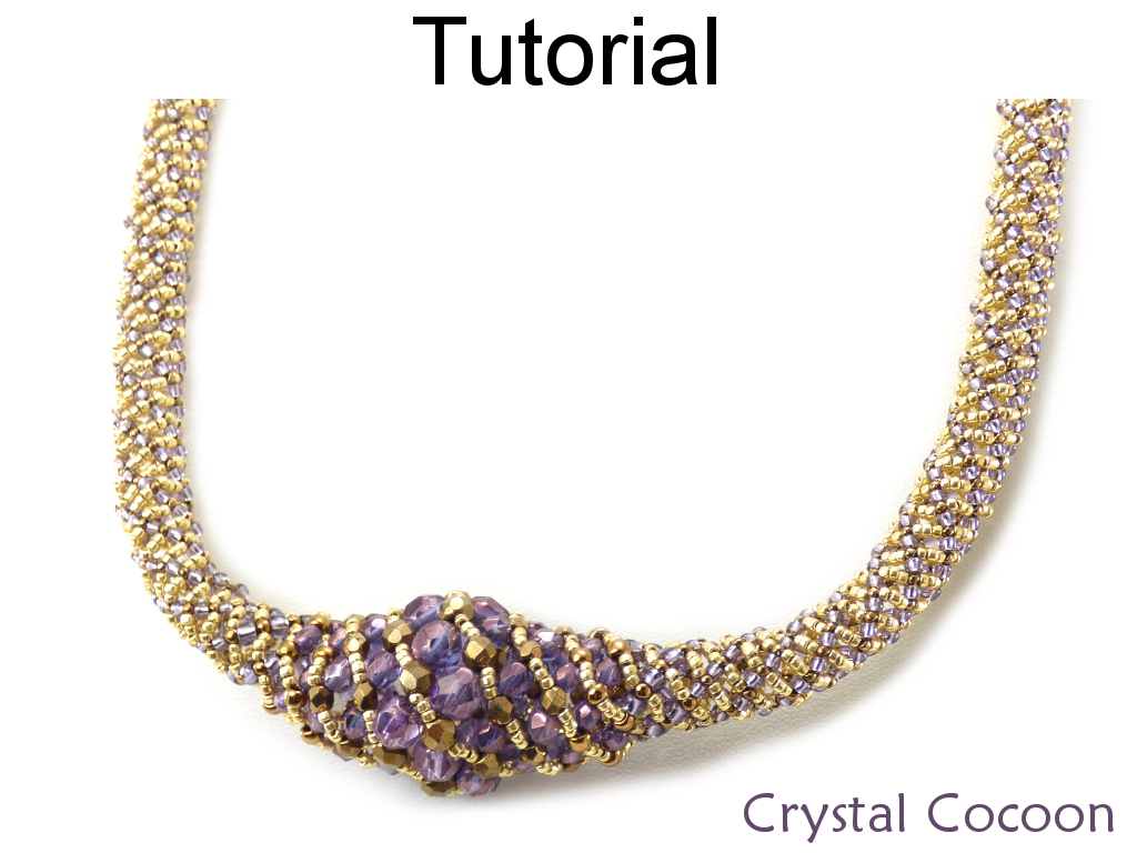 Beading Tutorial Pattern Necklace - Russian Spiral Stitch - Simple Bead ...